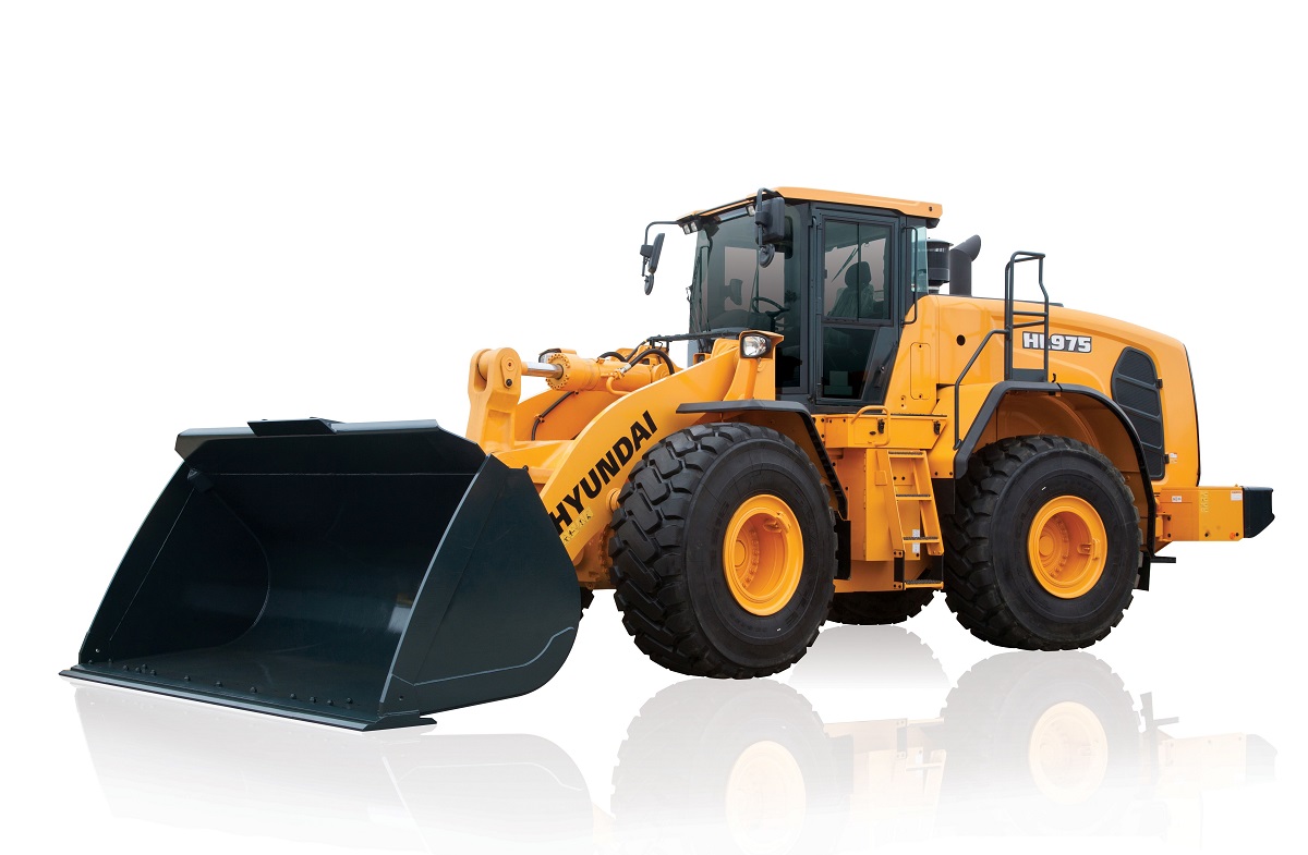 Hyundai introduced the new HL975 wheeled loader at SaMoTer 2017